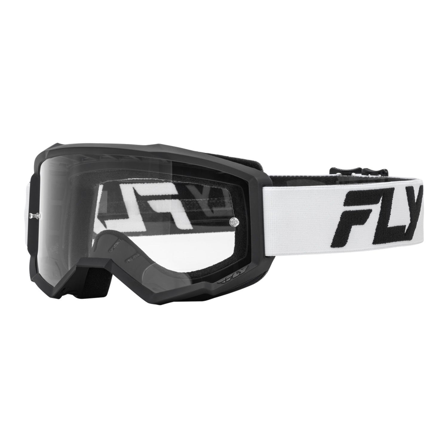 Fly Racing Focus Goggle-White-Black with Clear Lens – J&R Bicycles, Inc.