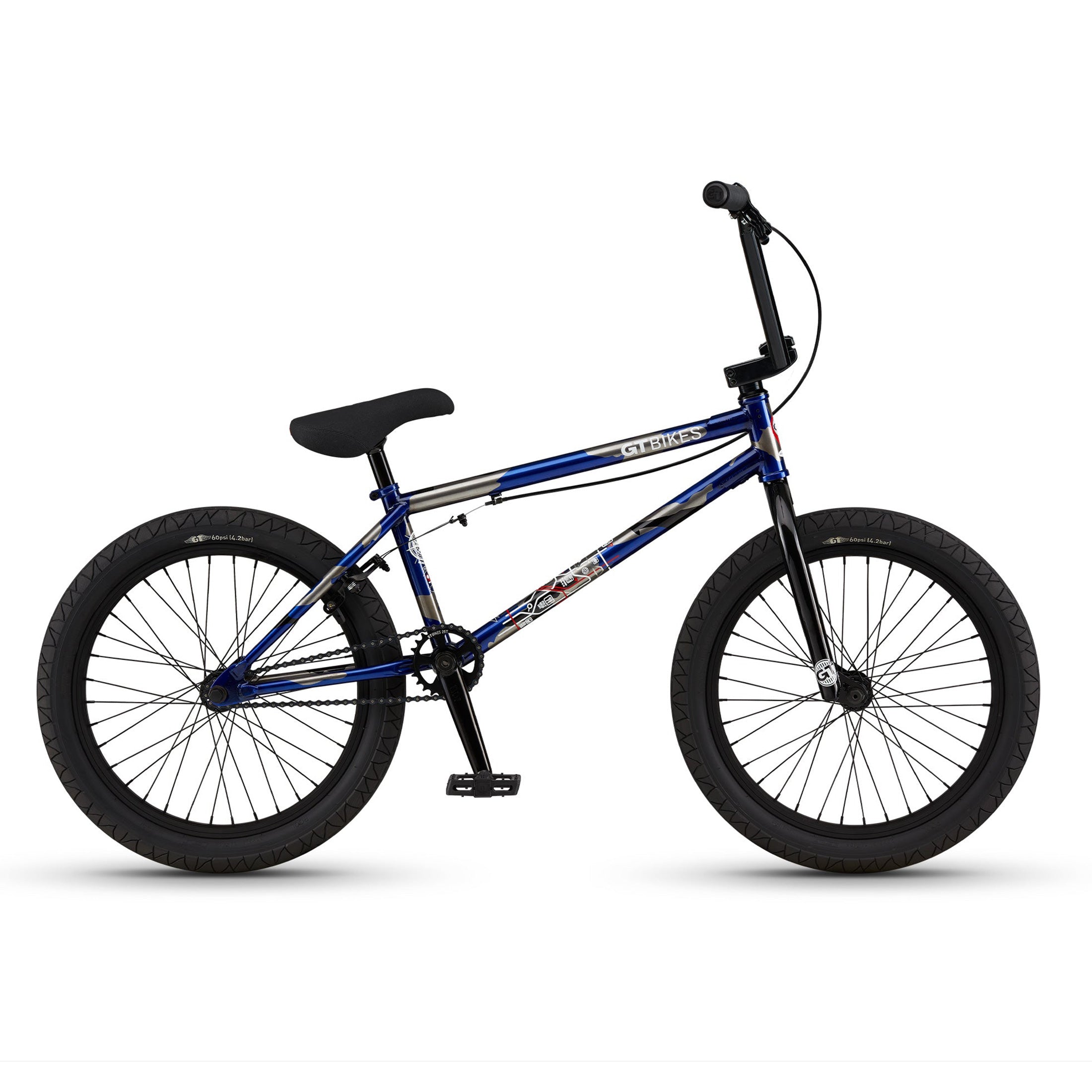 GT Team Kachinsky 21 inch TT Freestyle BMX Bike-Blue – J&R Bicycles, Inc.