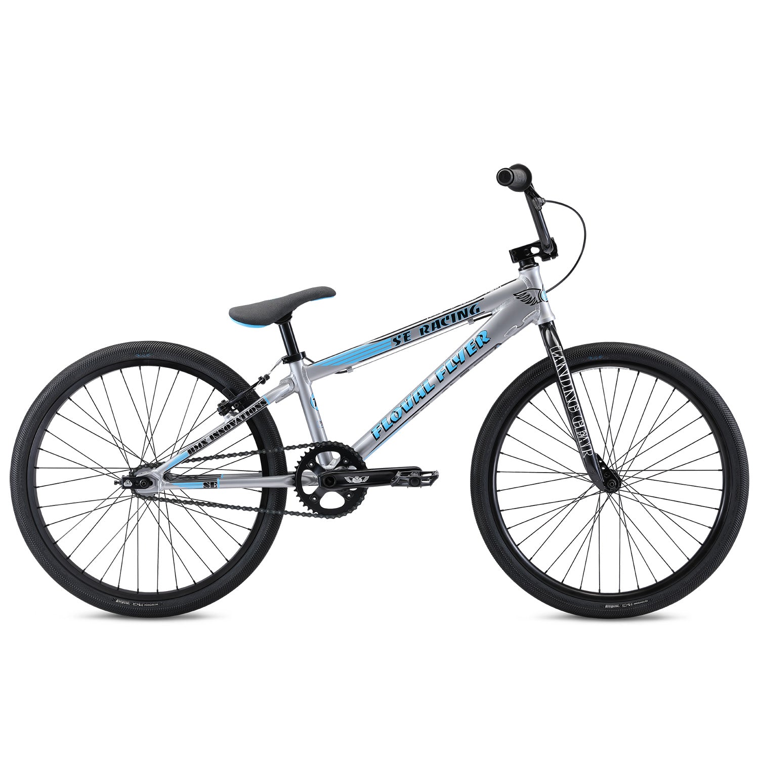 SE Racing Floval Flyer Cruiser 24" BMX Race Bike-Silver | J&R Bicycles ...