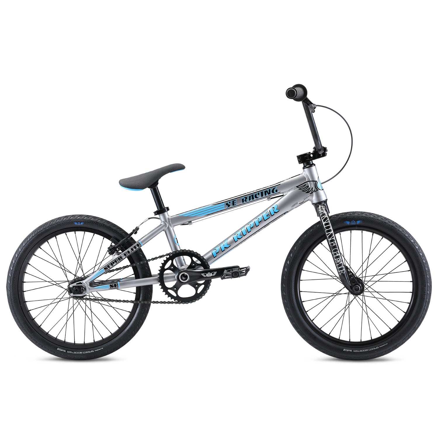 SE Racing PK Ripper Super Elite Pro BMX Race Bike-Silver | J&R Bicycles ...