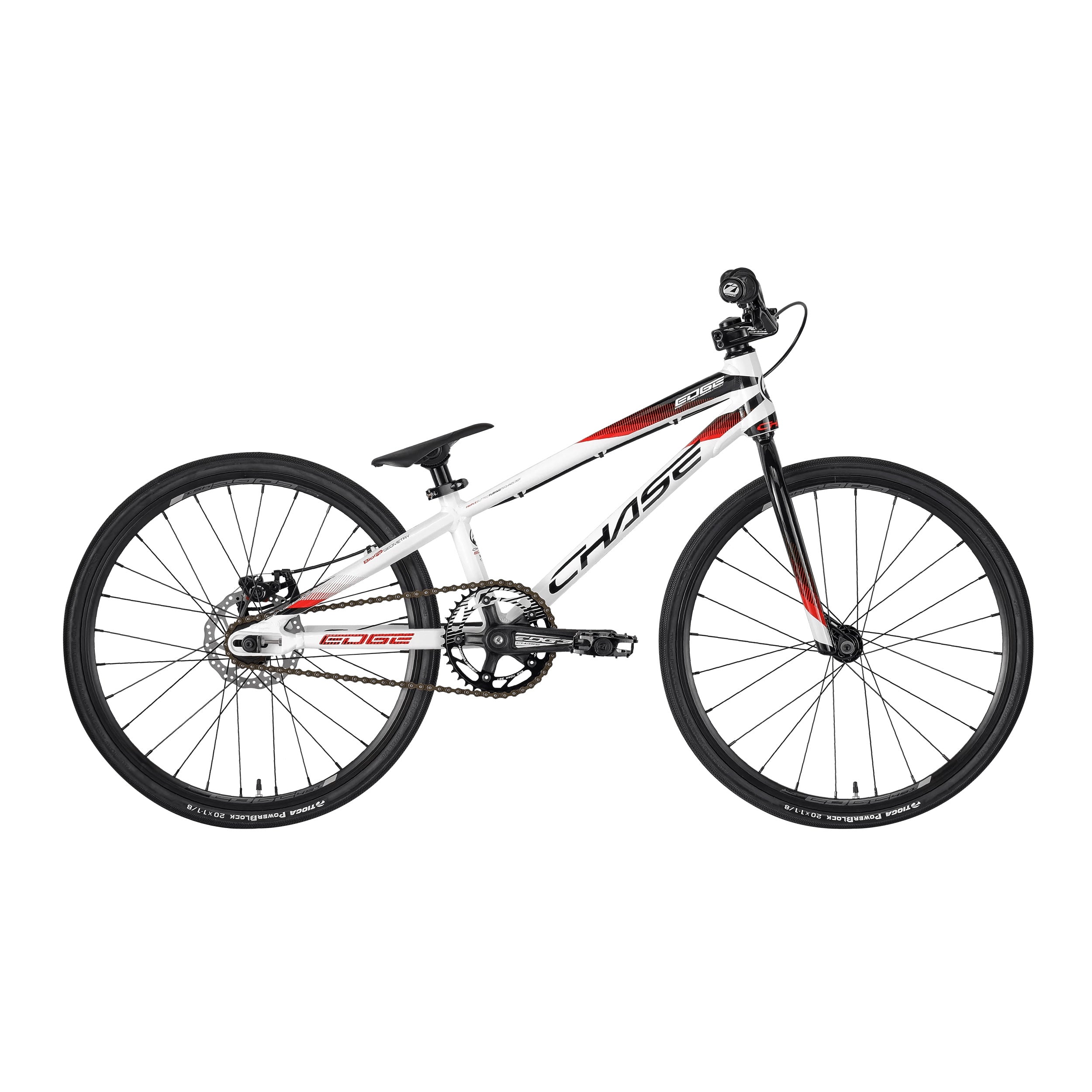 Chase Edge Mini BMX Race Bike-White/Red – J&R Bicycles, Inc.
