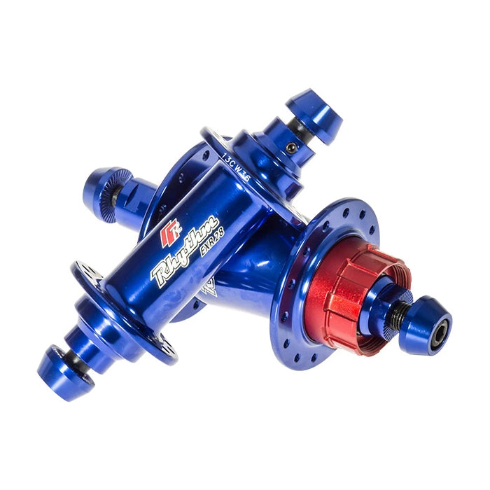 Crupi Rhythm Section Expert Cassette BMX Hub-Blue-28H – J&R Bicycles, Inc.