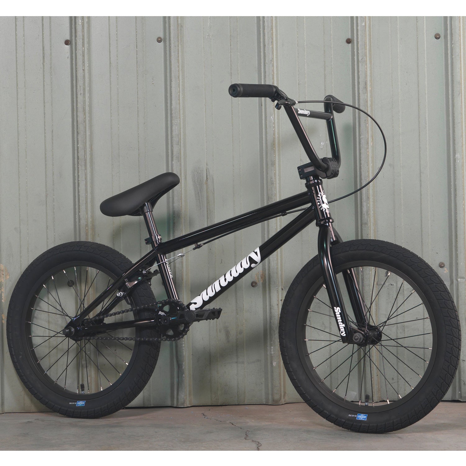 Sunday Primer 18in BMX Freestyle Bike-Gloss Black at J&R Bicycles – J&R ...