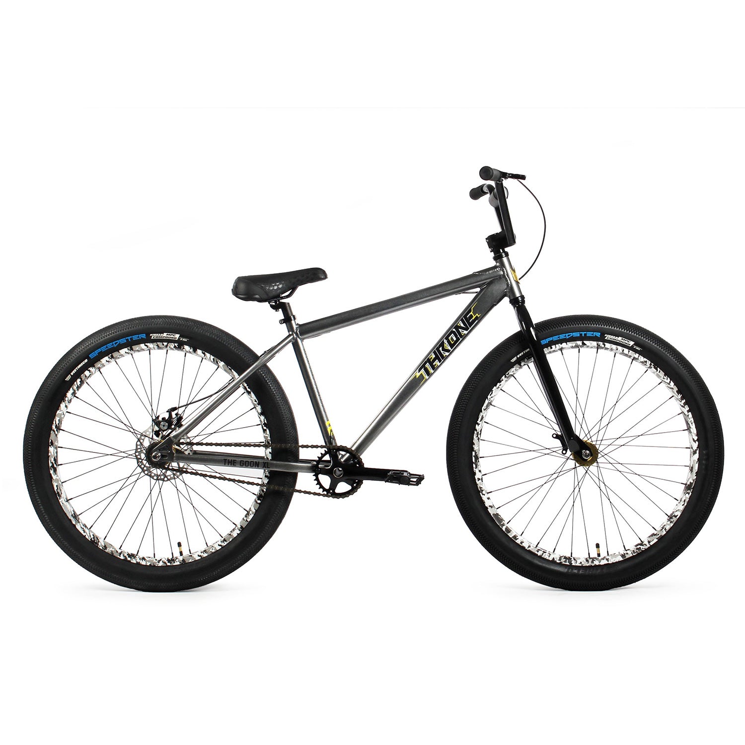 Throne Cycles The Goon XL 27.5+ inch BMX Freestyle Bike-Metal Combat ...