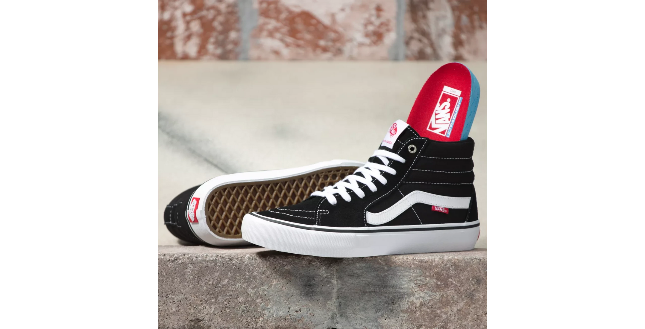 Vans Sk8-Hi Pro BMX Shoes-Black/White — J&R Bicycles, Inc.