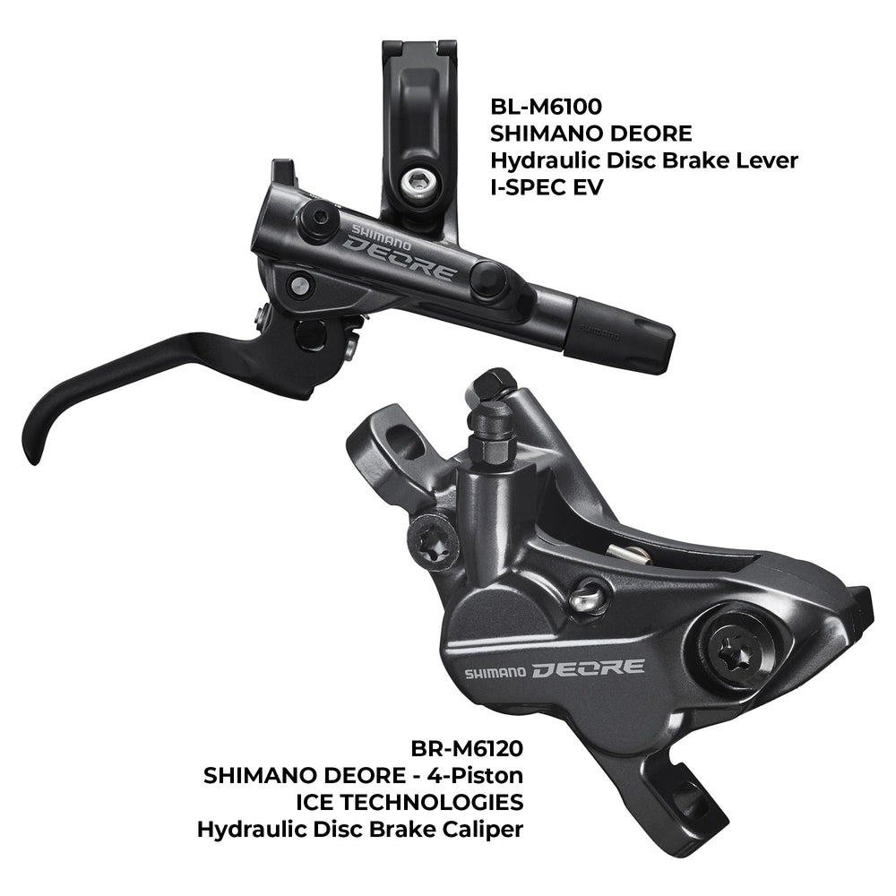 Shimano Deore M6120 Hydraulic Disc Brake and Lever — J&R Bicycles, Inc.