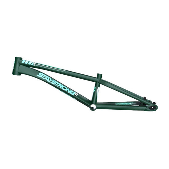 Stay Strong For Life V4 BMX Race Frame-Green — J&R Bicycles, Inc.